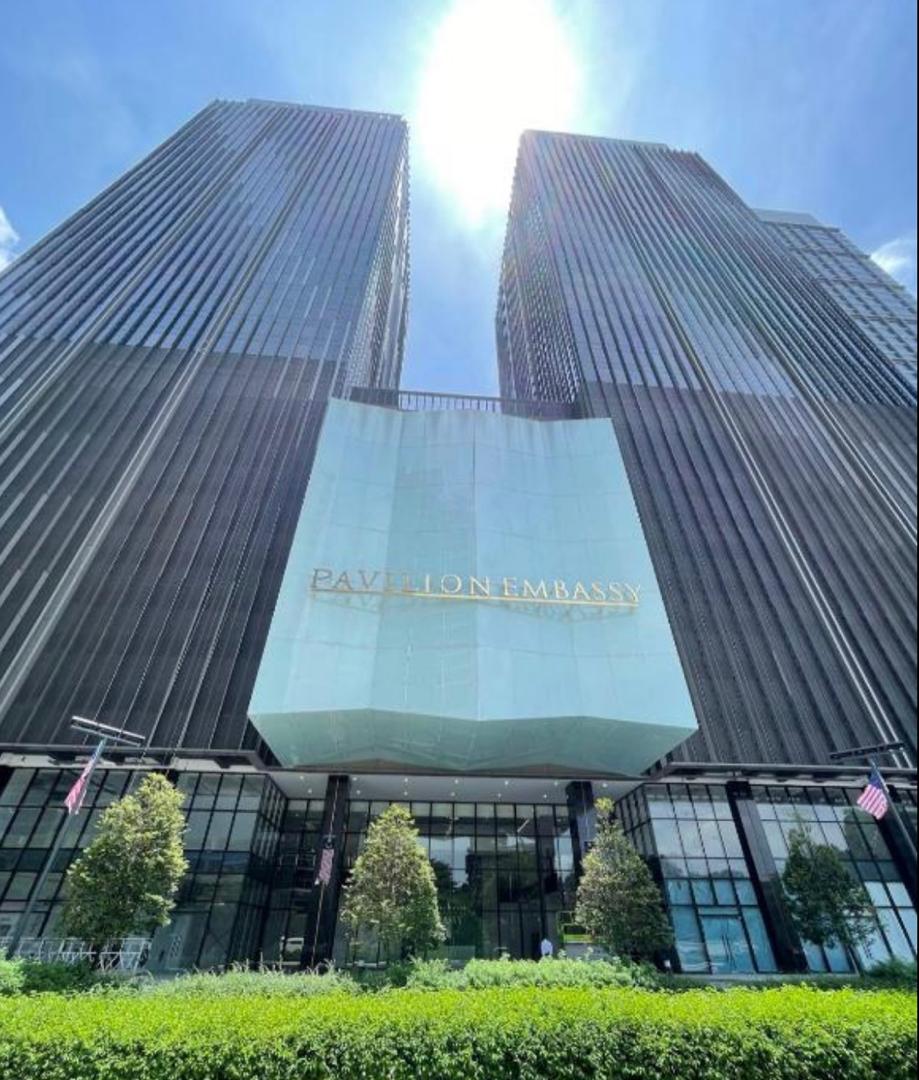 Corporate Suites Pavilion Embassy for Sale at Kuala Lumpur Keramat
