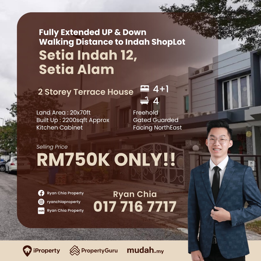 Setia Indah 12 for Sale at Selangor Setia Alam