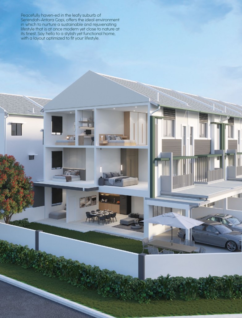 [WTS] 5 Bedrooms 3 Storey Terrace Antara Gapi Sere
