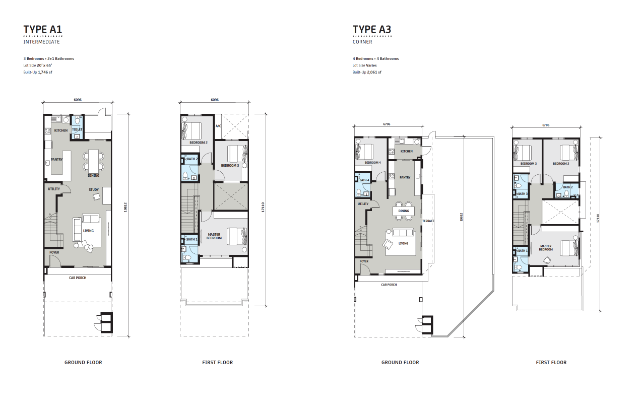 2-Storey Terrace 20X65 For Sale for Sale at Selangor Cyberjaya